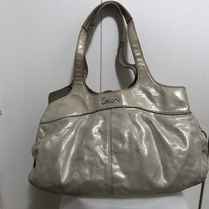 Coach | Bags | Coach Handbag Cream Color | Poshmark
